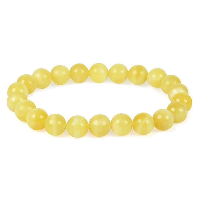 Yellow Calcite Bracelet for Spiritual Connection – AlchemyyCryystal